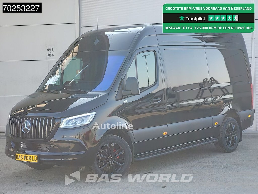 Novi Mercedes-Benz Sprinter 319 CDI 190PK Black Edition 2025 Model LED Camera MBUX laki furgon