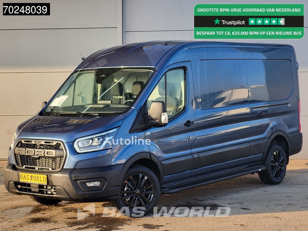 Novi Ford Transit 165pk Automaat Black Edition Limited L3H2 Nwe model! Car laki furgon