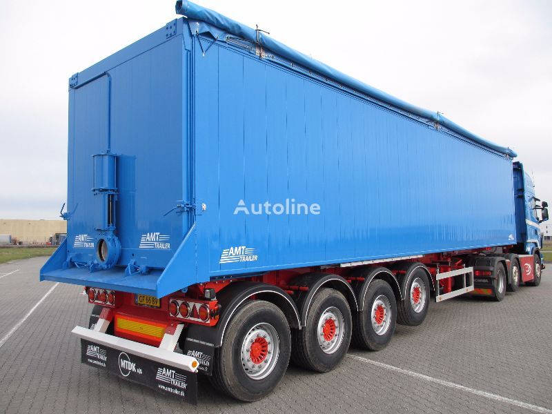 Nova AMT TF400 4 akslet tiptrailer for fisketransport poluprikolica kipera