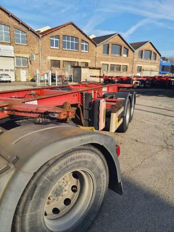 Fruehauf Skeletal Trailer poluprikolica za prevoz kontejnera (664400)