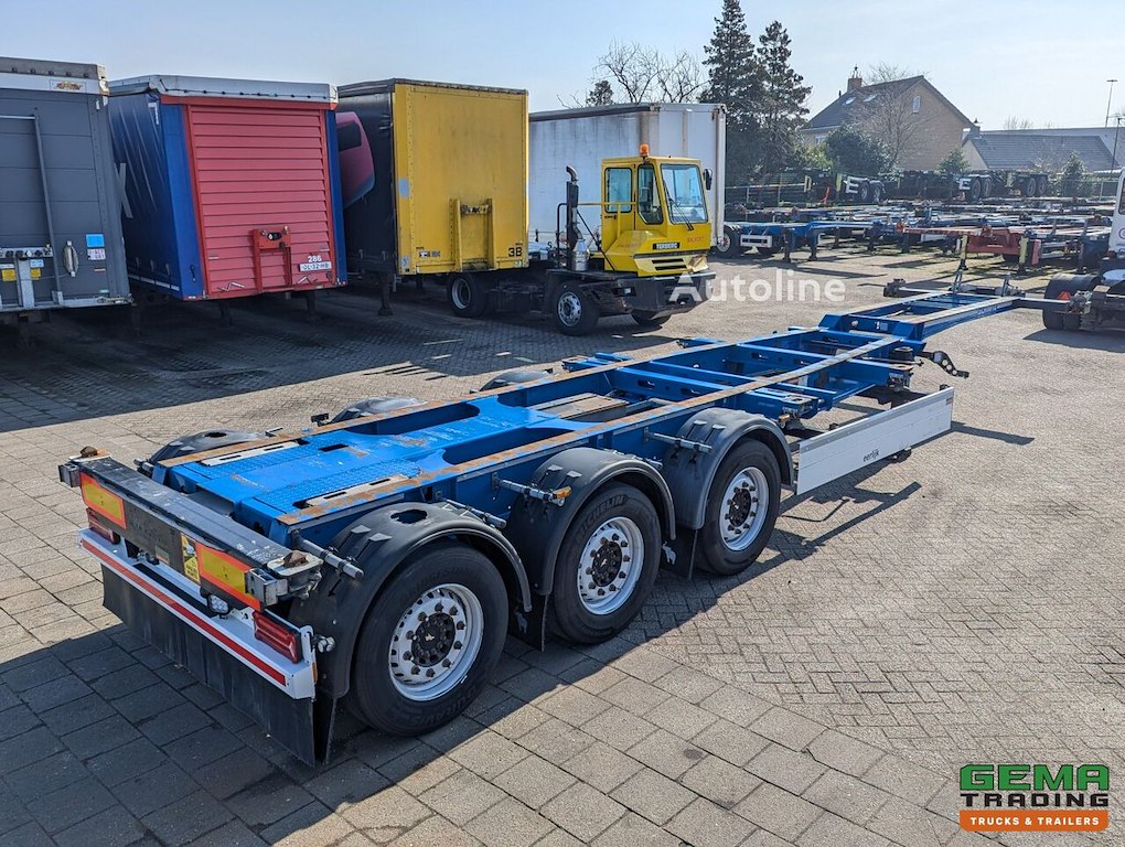 Schmitz Cargobull SGF*S3 3-Axle Schmitz - Disc Brakes - Rear Slider - 20/30/40FT C poluprikolica za prevoz kontejnera