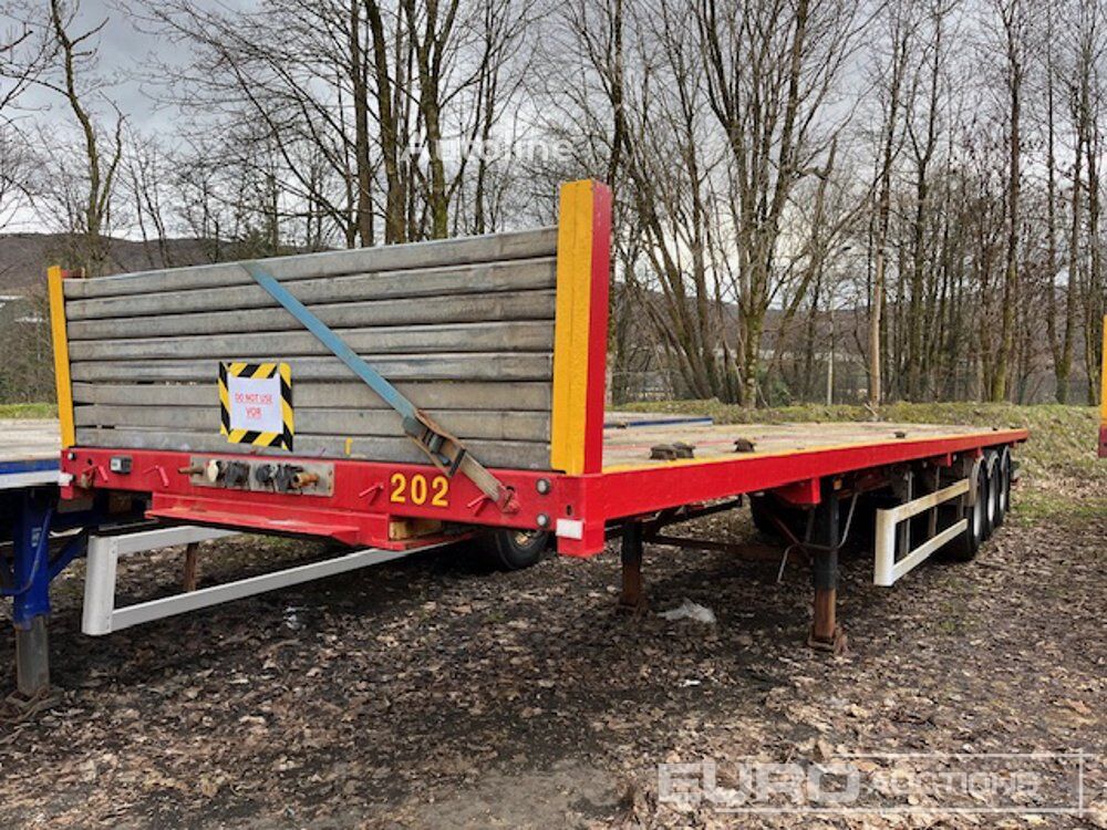 Prodaje se SDC 2013 SDC Trailers Flat Trailer, Twist Locks, Timber Pins and Soc poluprikolicu platformu na aukciji