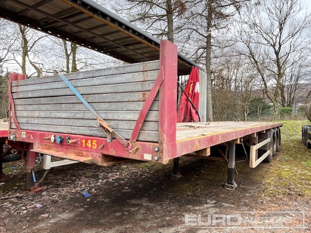 Prodaje se SDC 2009 SDC Trailers Flat Trailer, Timber Pins & Sockets poluprikolicu platformu na aukciji