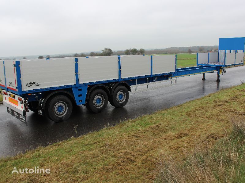 Nova AMT UL320 3 akslet udtrækstrailer poluprikolica sa ravnom platformom