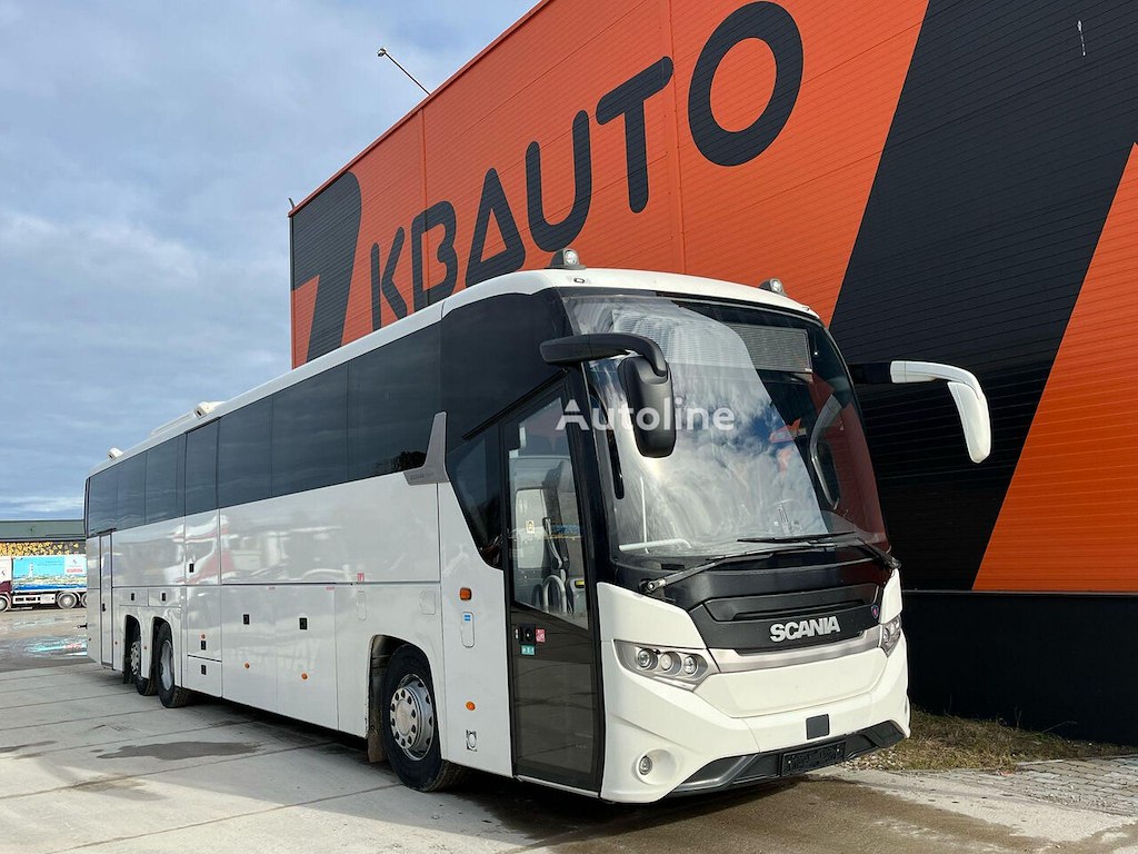 Scania K 450 6x2*4 Interlink 57 SEATS / AC / AUXILIARY HEATING / WC / W turistički autobus