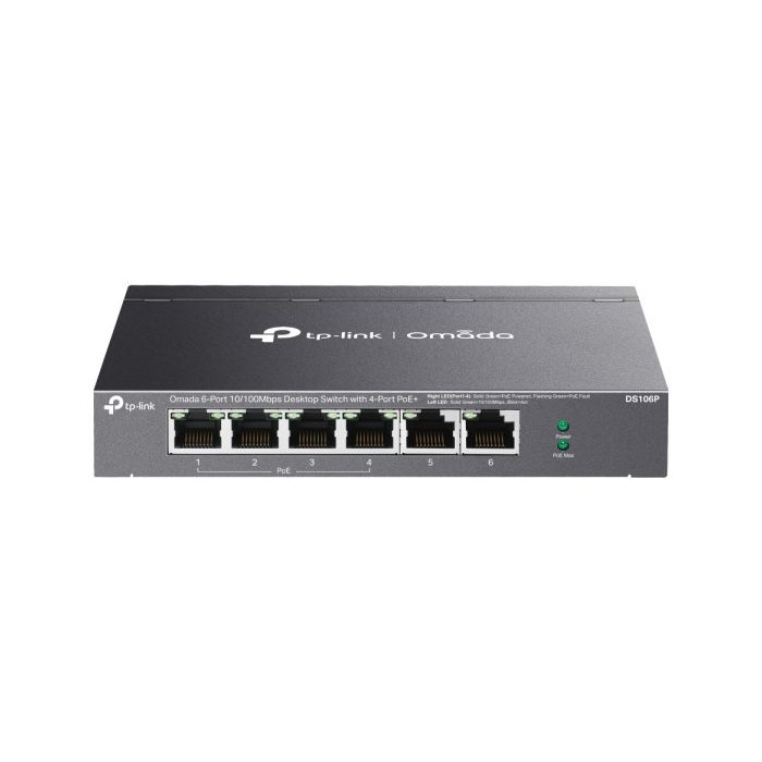 LAN Switch TP-Link DS106P 6x1G/4PoE/67W