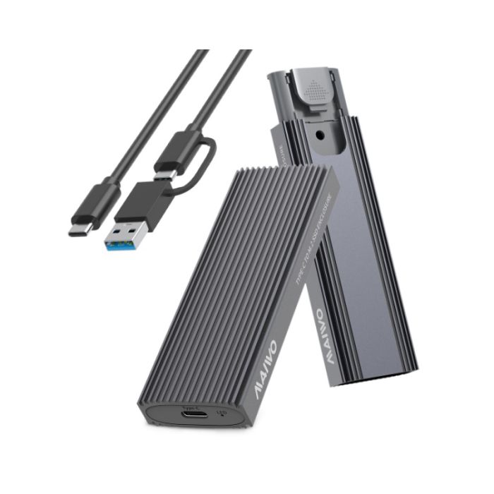 Externo Kucište USB3.2 tip-C za M.2 PCIe NVMe SSD K1691P