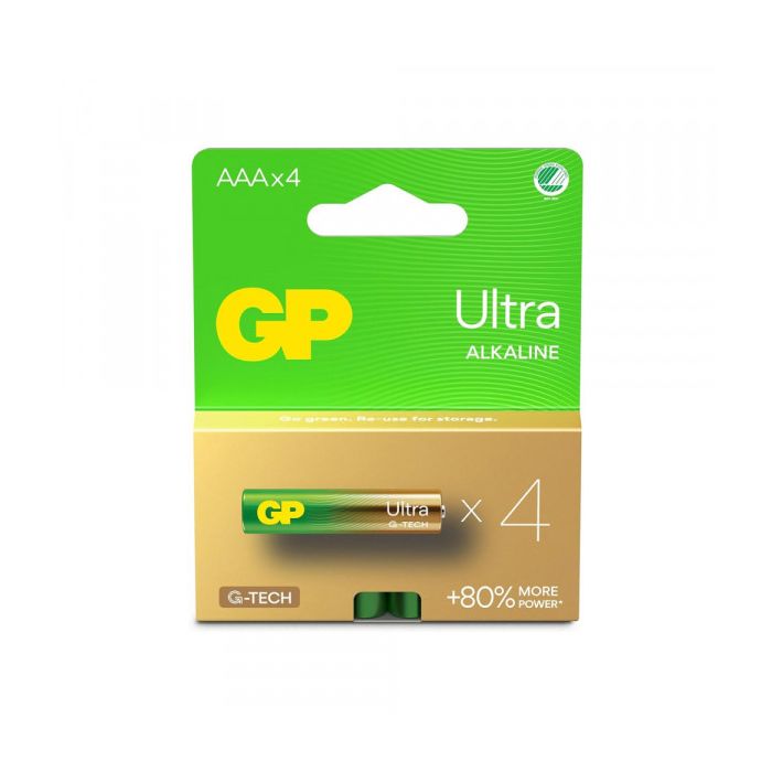 Baterija GP ultra alkalna LR03 AAA 4kom