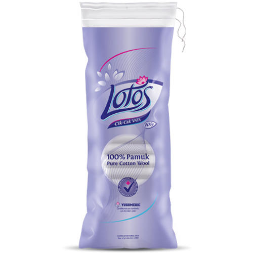 Lotos cik cak vata 100g, pamuk 100%