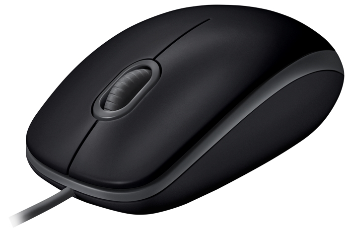 LOGITECH B110, Silent Optical USB Mouse, Black OEM