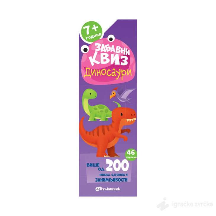 Zabavni kviz: DINOSAURI