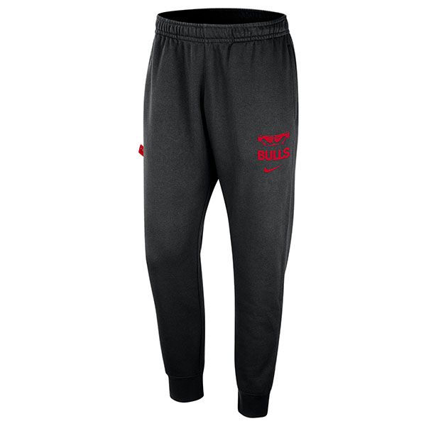 NBA CHICAGO BULLS CLUB COURTSIDE JOGGERS 'BLACK'