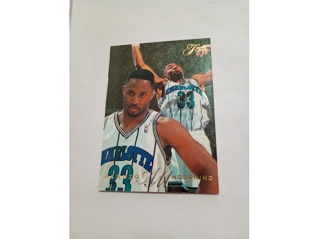 Kartica nba flair 1995/96 alonzo mourning br.14