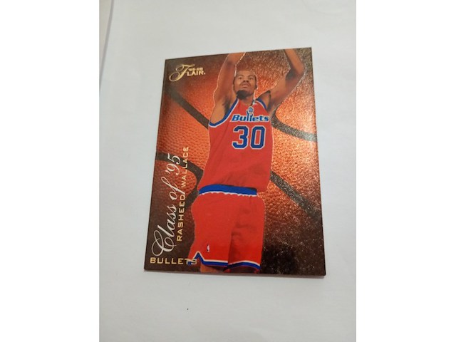 Kartica nba flair 1995/96 class 95 rasheed wallace R-13