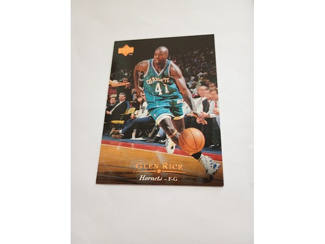 Kartica nba upper deck 1995/96 glen rice br.311