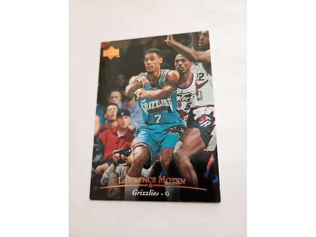 Kartica nba upper deck 1995/96 lawrence moten br.281