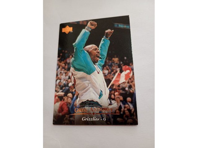 Kartica nba upper deck 1995/96 greg anthony br.257