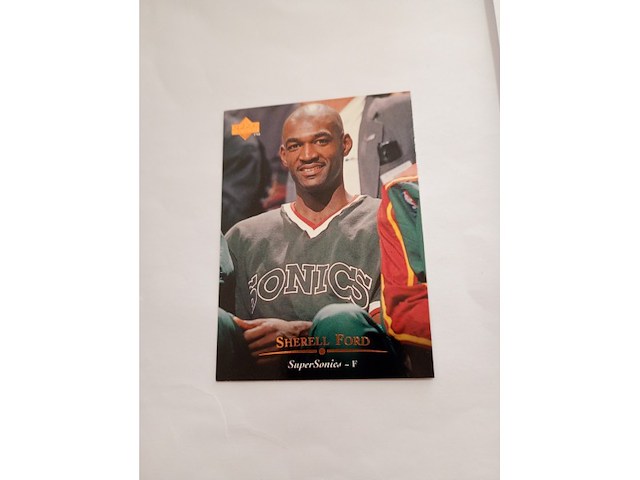Kartica nba upper deck 1995/96 sherell ford br.252