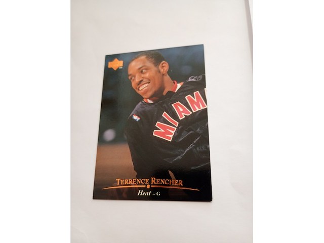 Kartica nba upper deck 1995/96 terrence rencher br.247