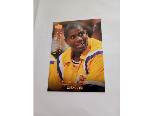 Kartica nba upper deck 1995/96 magic johnson br.237