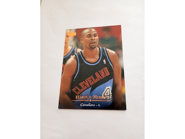 Kartica nba upper deck 1995/96 harold miner br.226