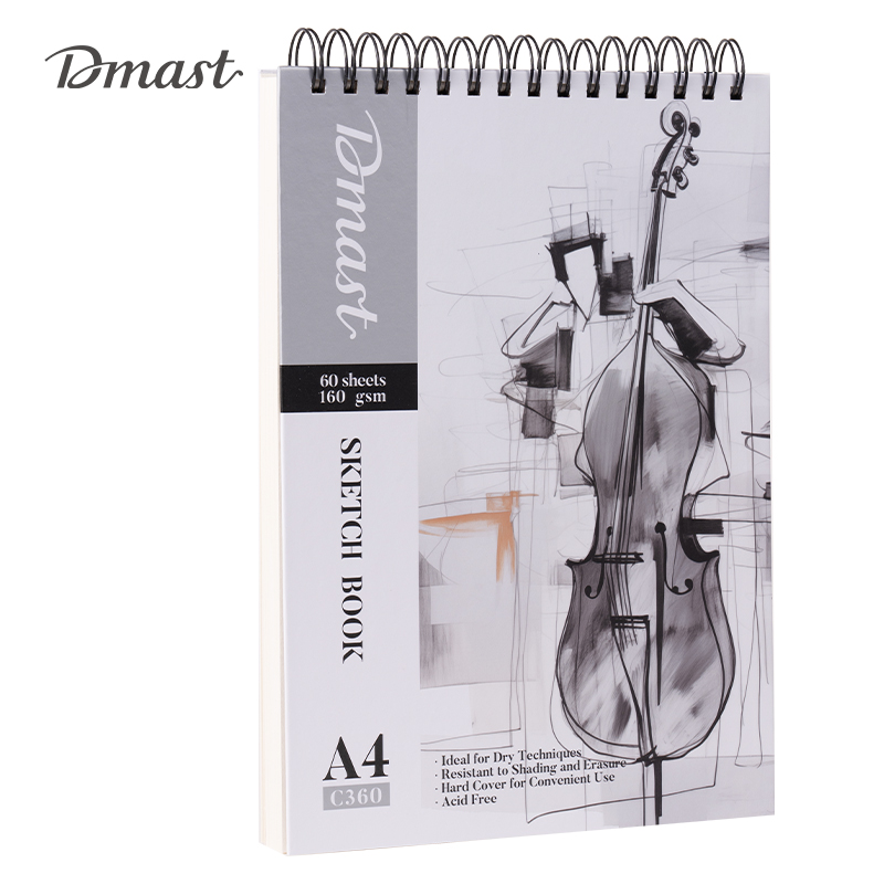 BLOK ZA CRTANJE
DMAST - PEBEO SKETCH
BOOK A4, 60 LISTA,
160g PAPIR