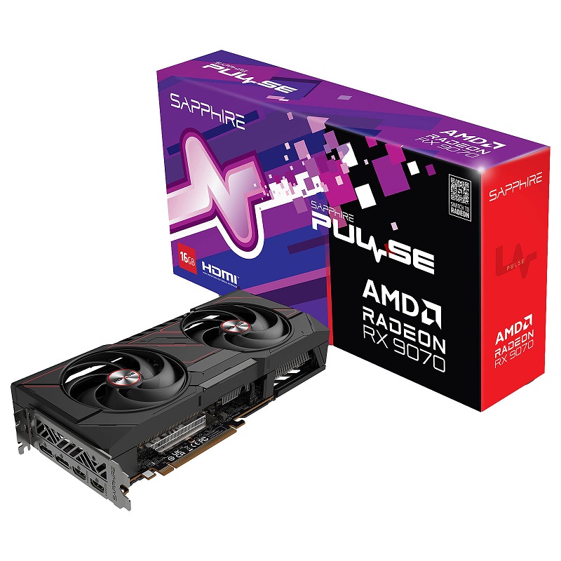 Sapphire PULSE RX 9070 16GB 11349-03-20G