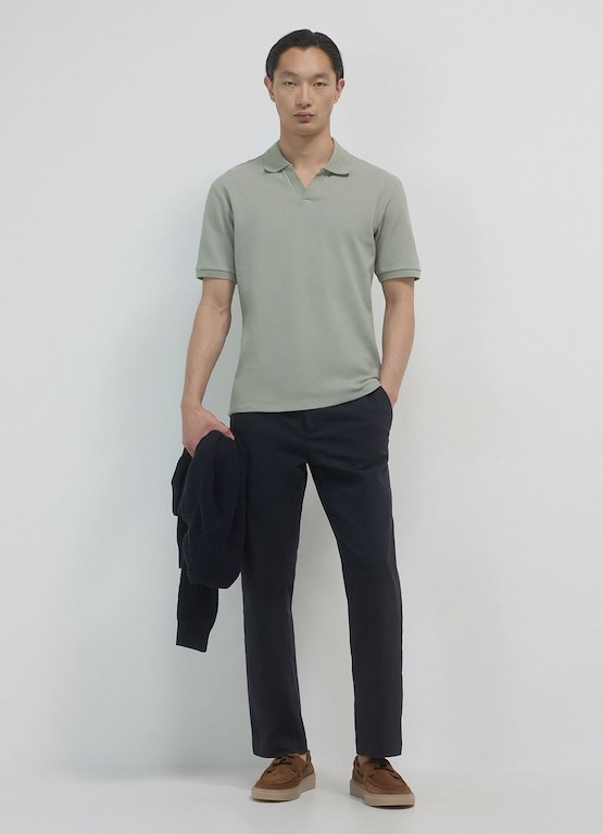 Knitted polo shirt Žalfija