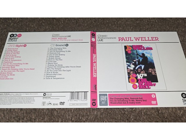 Paul Weller - Live at The royal Albert hall CD+DVD