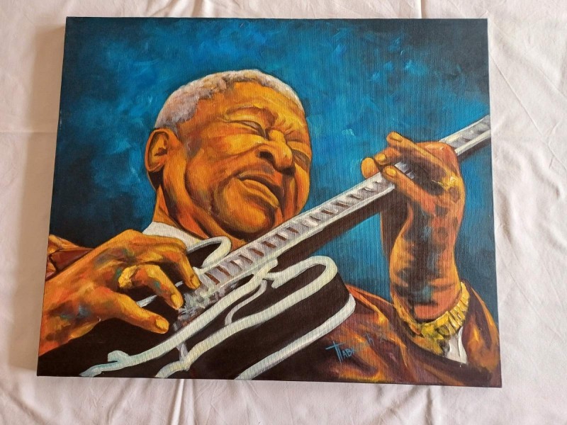 Ulje na platnu B.B.King