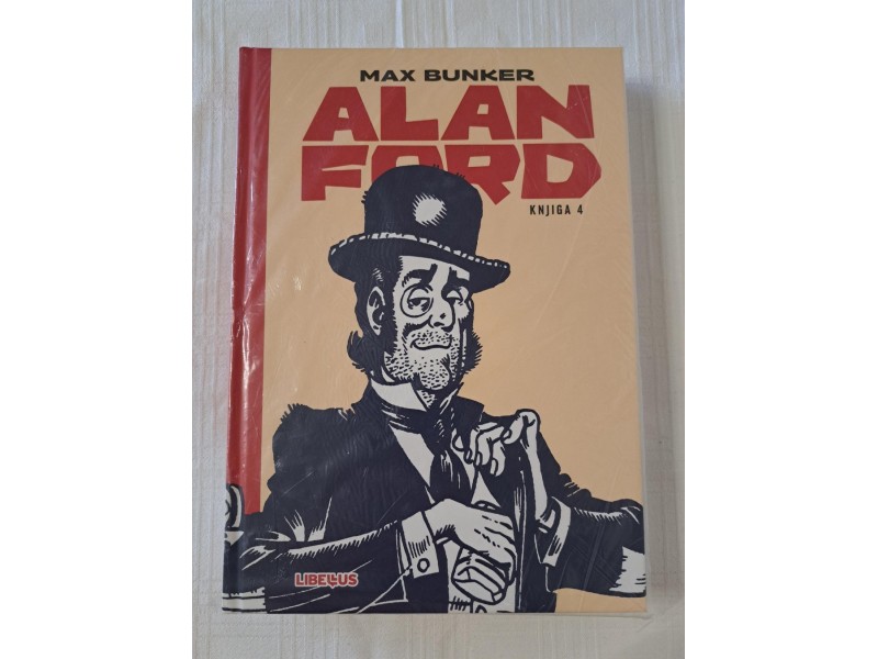 Alan Ford Knjiga 4 Libellus - GLANCER - u celofanu