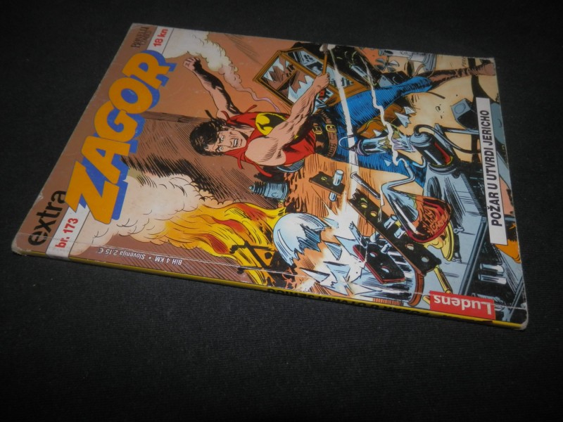 ZAGOR LUDENS EXTRA 173 - POŽAR U UTVRDI JERICHO