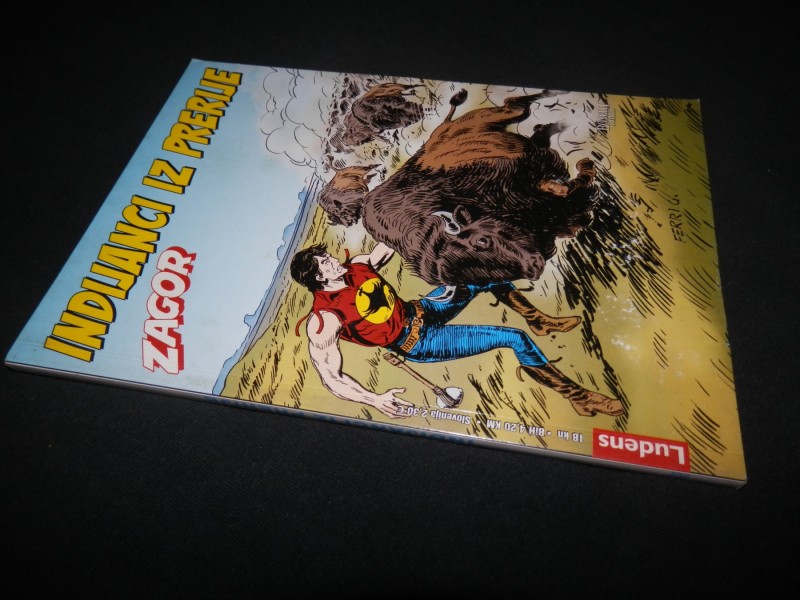 ZAGOR LUDENS 188 - INDIJANCI IZ PRERIJE