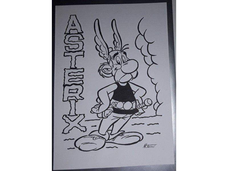 Crtez A4 - Asterix