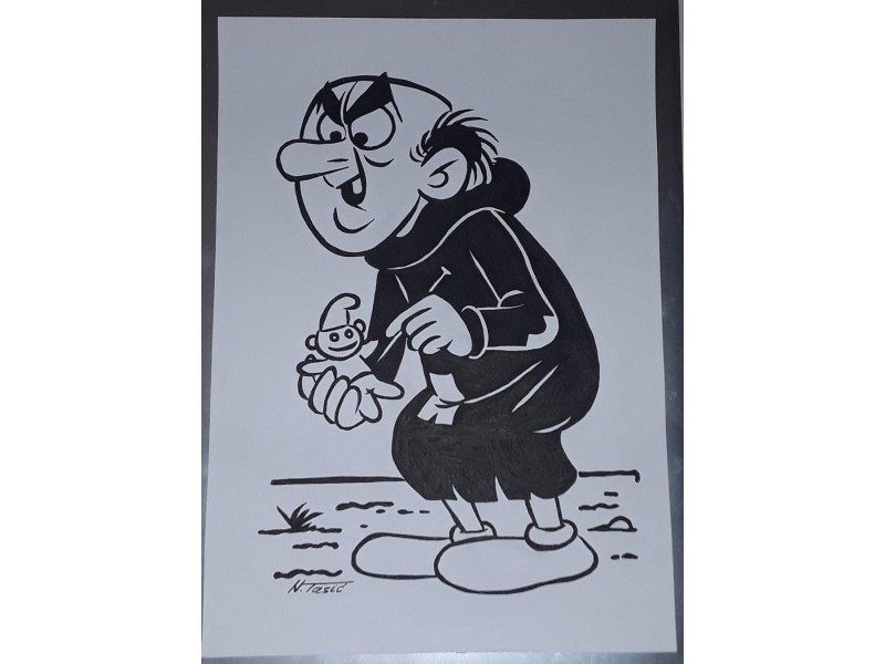 Crtez A4 - Gargamel