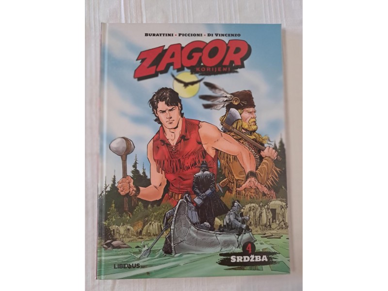 Zagor Korijeni broj 4 Libellus - GLANCER - u celofanu