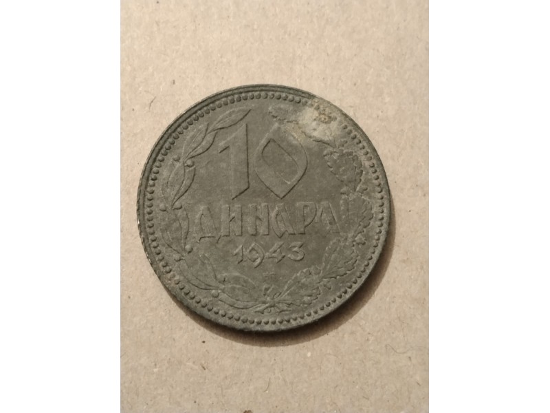 10 dinara 1943 srbija