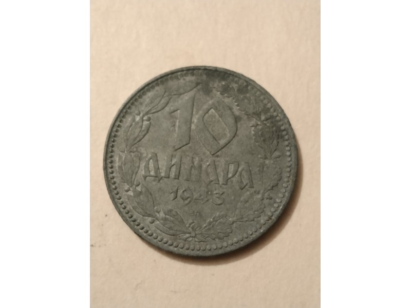 10 dinara 1943 srbija