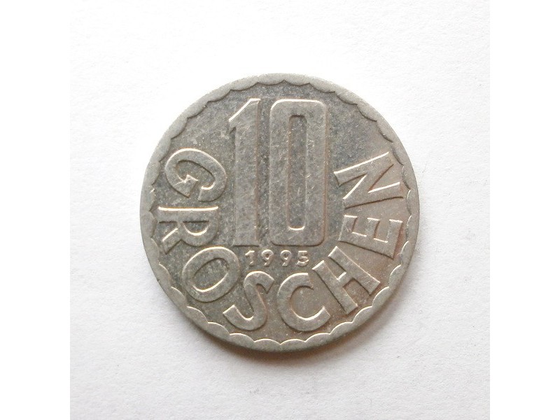 Austria 10 groša 1995