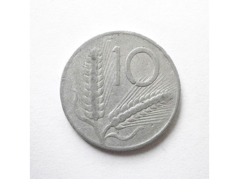 Italija 10 lira 1952