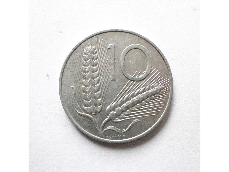 Italija 10 lira 1978