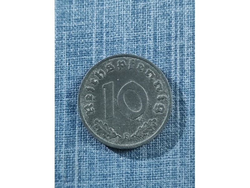 10 feninga 1945F okupacija Nemacke