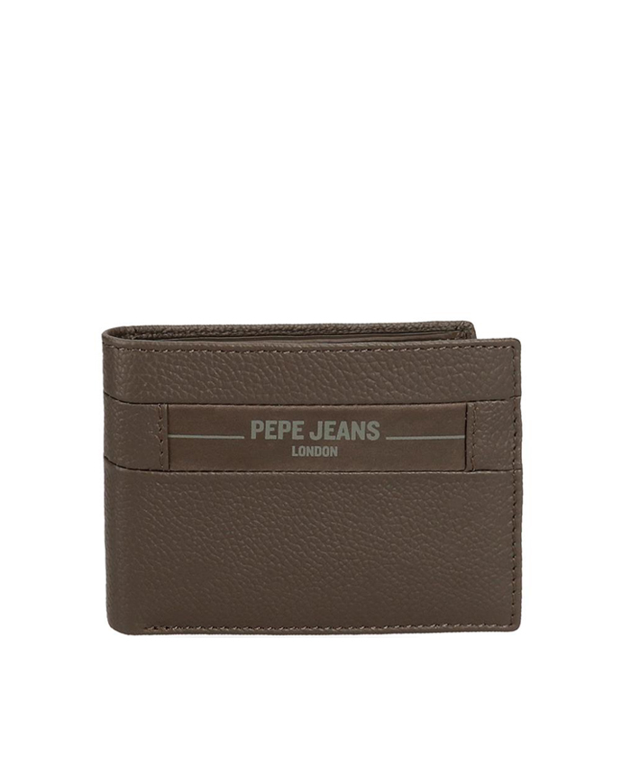 NOVČANIK CHECKBOX MAN HORIZONTAL BROWN Pepe Jeans