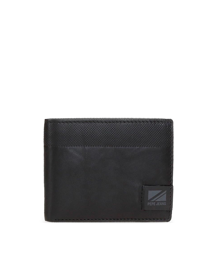 NOVČANIK TOPPER HORIZONTAL BLACK Pepe Jeans