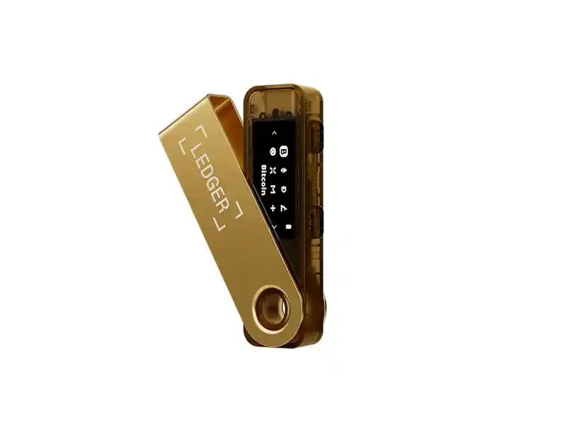 LEDGER Kripto novčanik Nano S Plus, Zlatne boje
