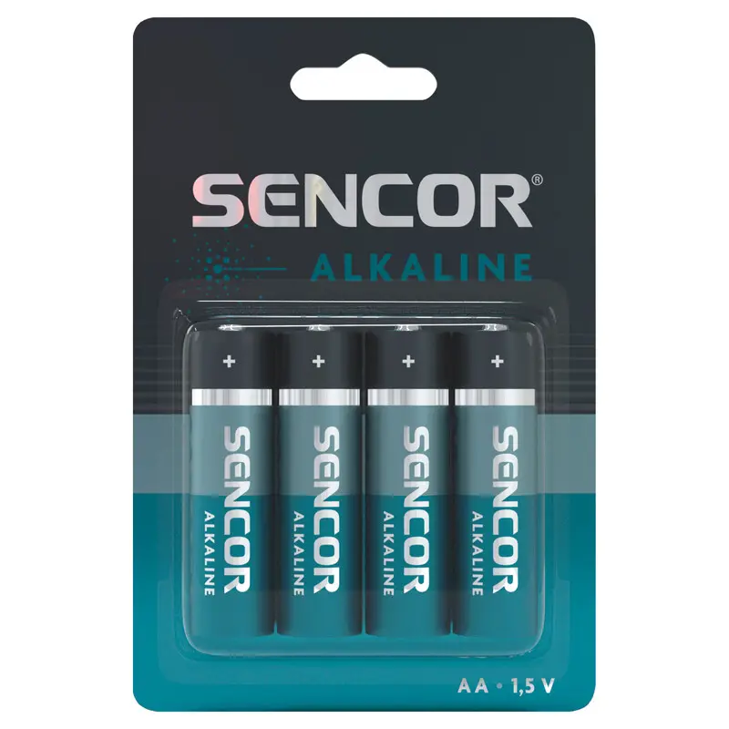 SENCOR Alkalne baterije LR06, AA, 4BP, 4 komada