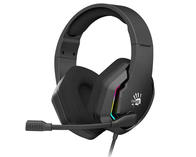 A4 TECH G260P Bloody Neon Gaming 3.5mm & USB crne slušalice