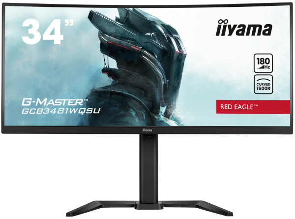 Monitor 34'' Iiyama G-master GCB3481WQSU-B1 VA 3440x1440180Hz0.3msHDMIDPUSB