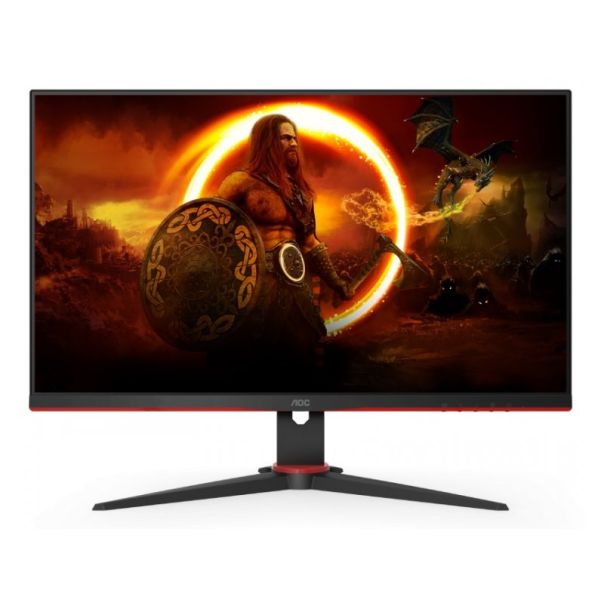 AOC Monitor 24G2ZE/BK 23.8"/IPS/1920x1080/240Hz/1ms GtG/HDMIx2,DP/freesync/VESA/crna