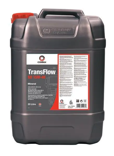 COMMA Motorno ulje TRANSFLOW SD 15W40, 20L